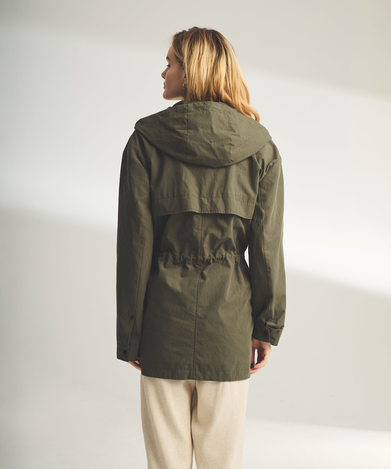 Hooded Raincoat with Removable Lining – ribbonrove